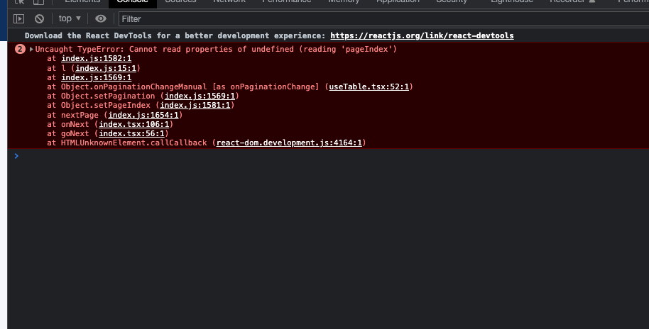 Custom pagination is not working · Issue #4478 · TanStack/table · GitHub