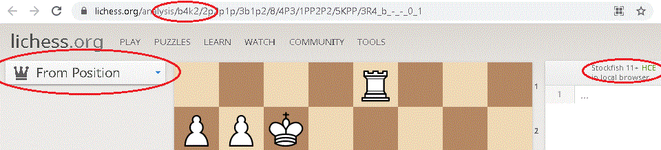 SF 11 HCE instead of 13 NNUE when opening an analysis from the board ...