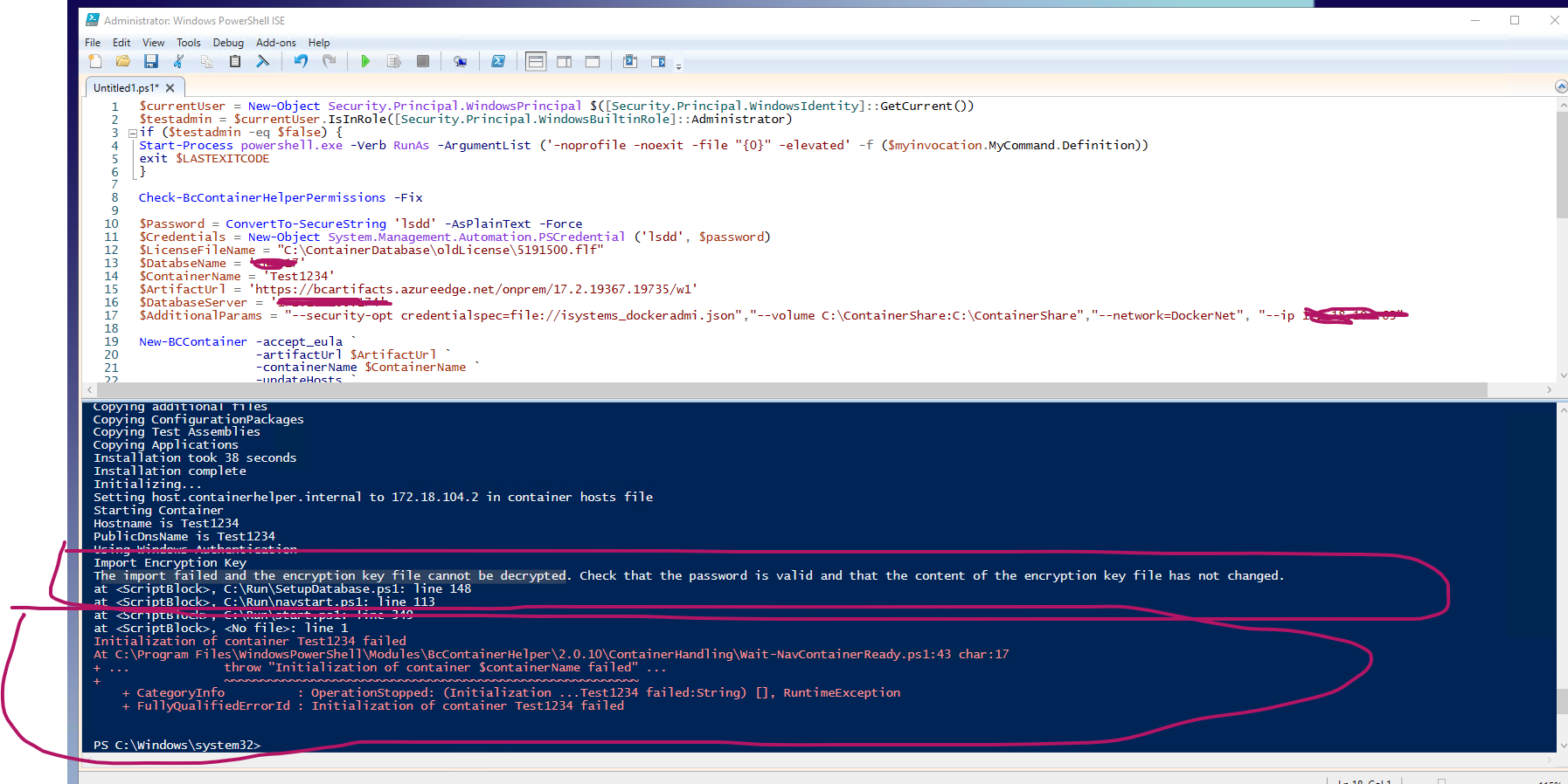The import failed and the encryption key file cannot be decrypted · Issue #2035 · microsoft ...