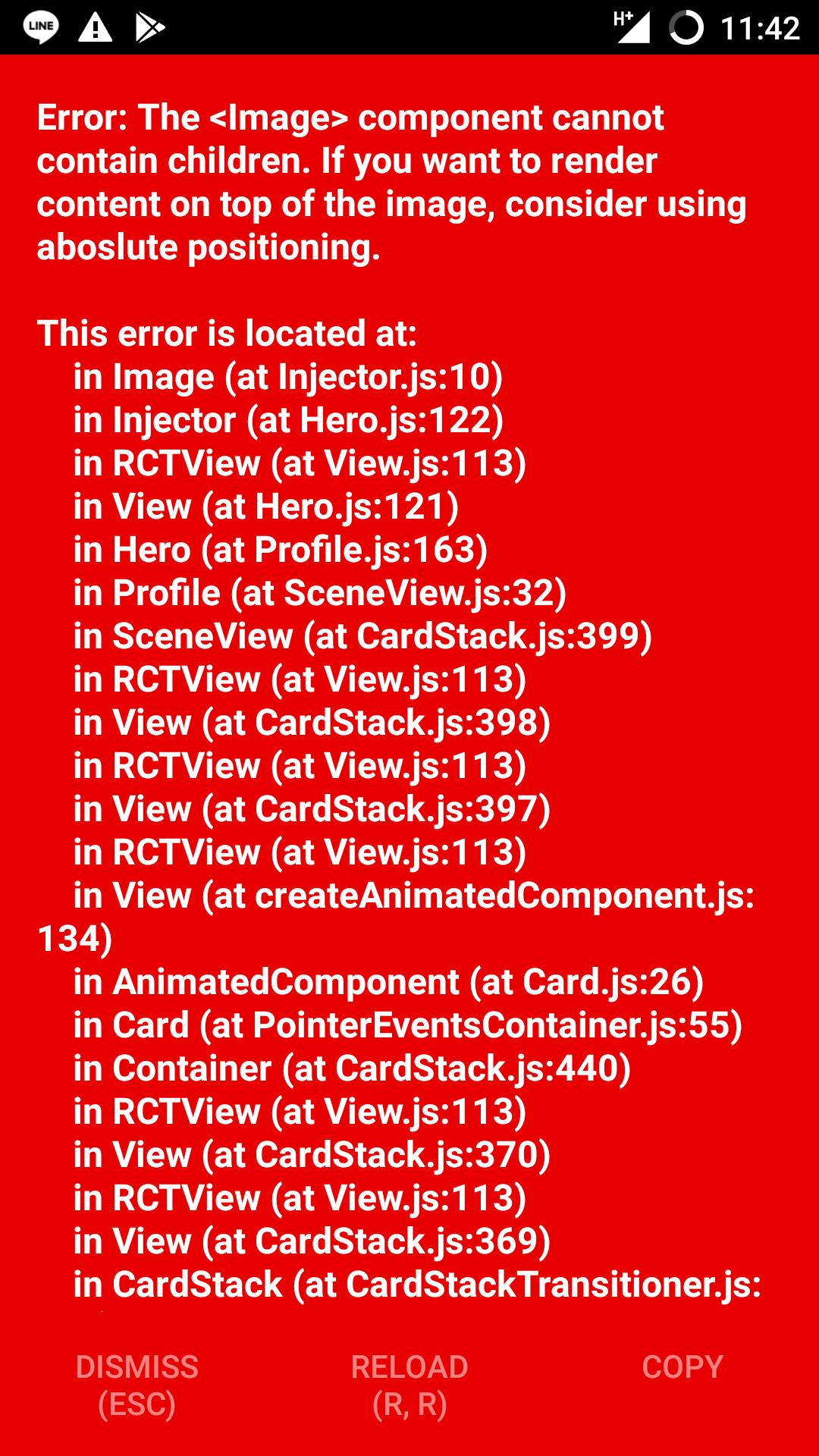 Image cannot contain children · Issue #10 · brh55/react-native-hero · GitHub