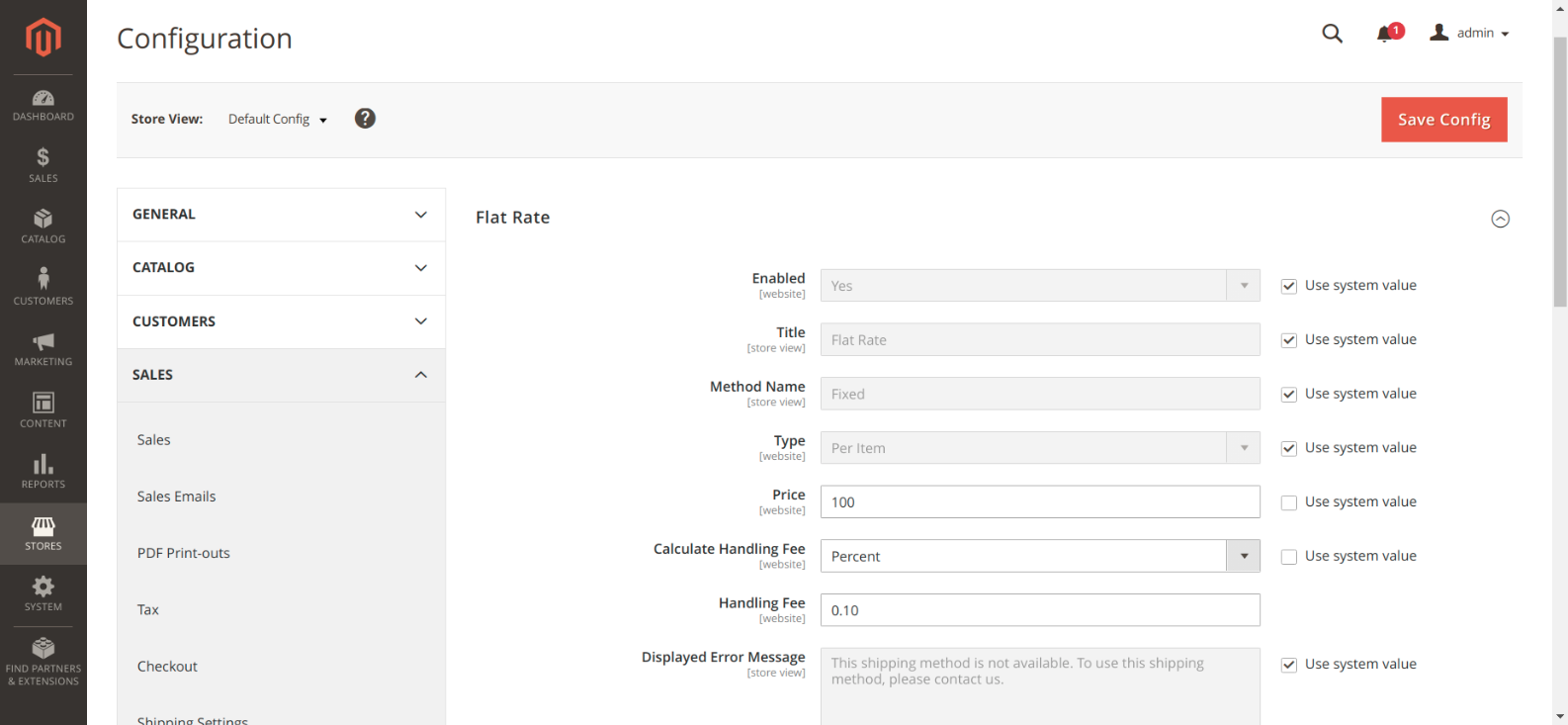 Magento Calculate Handling Fee with Percent Value does not work. · Issue #23385 · magento ...