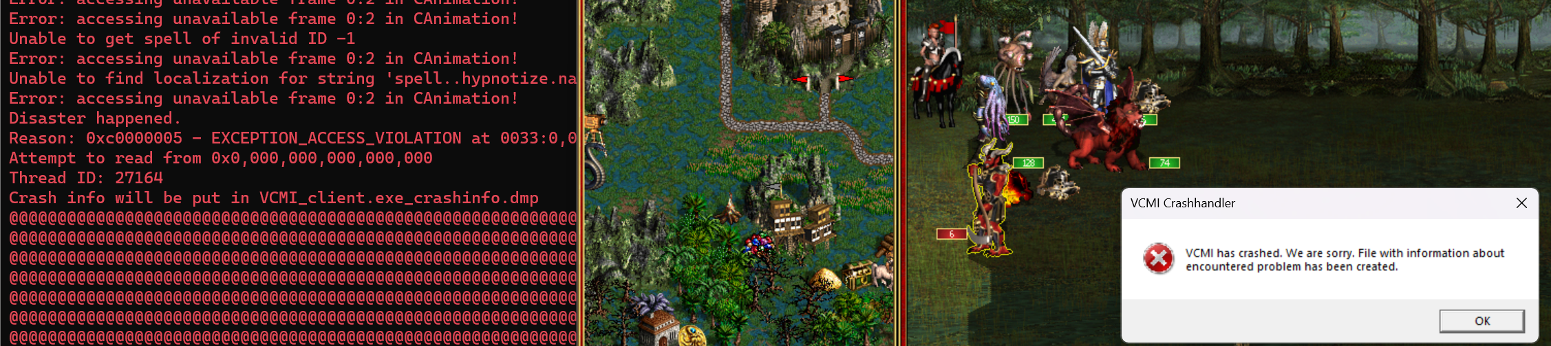 Crash when trying to resurrect Hell Baron · Issue #1824 · vcmi/vcmi · GitHub