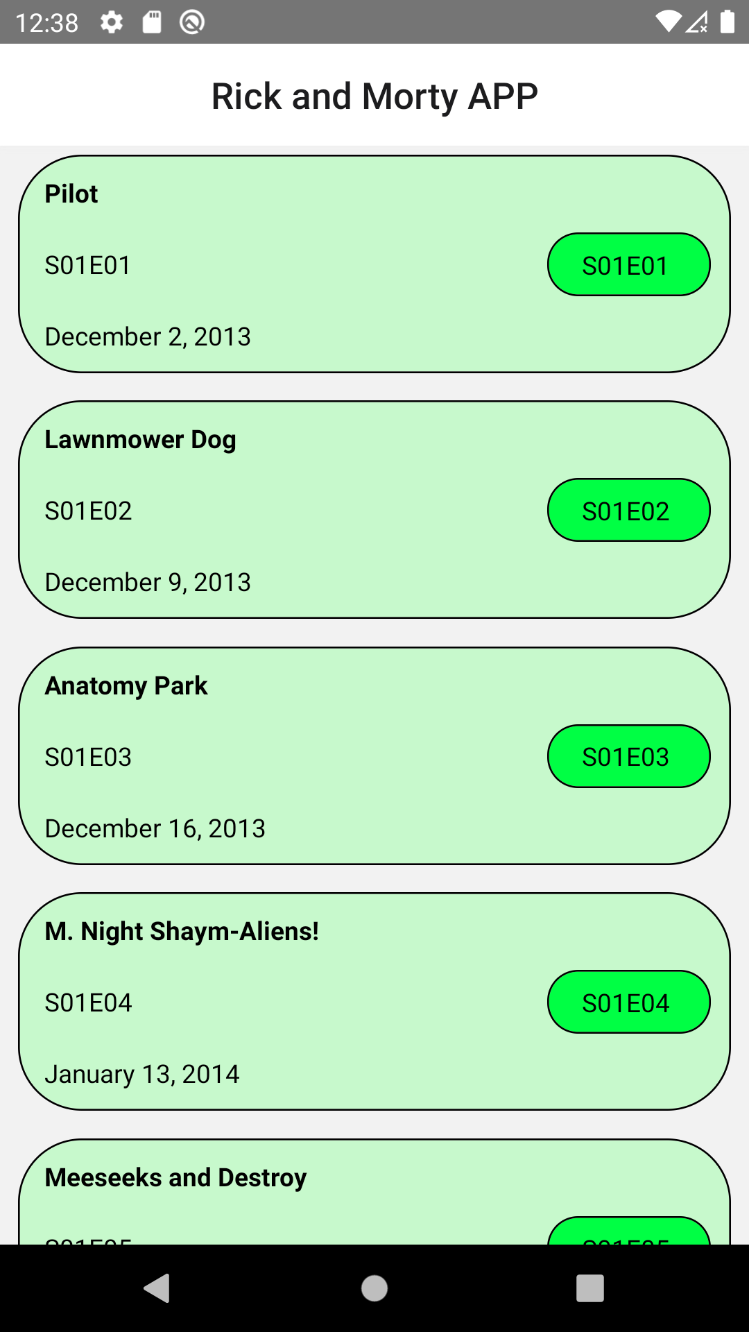 GitHub - ariokan/RickAndMortyAPP: Rick and Morty app display information about the Rick and ...