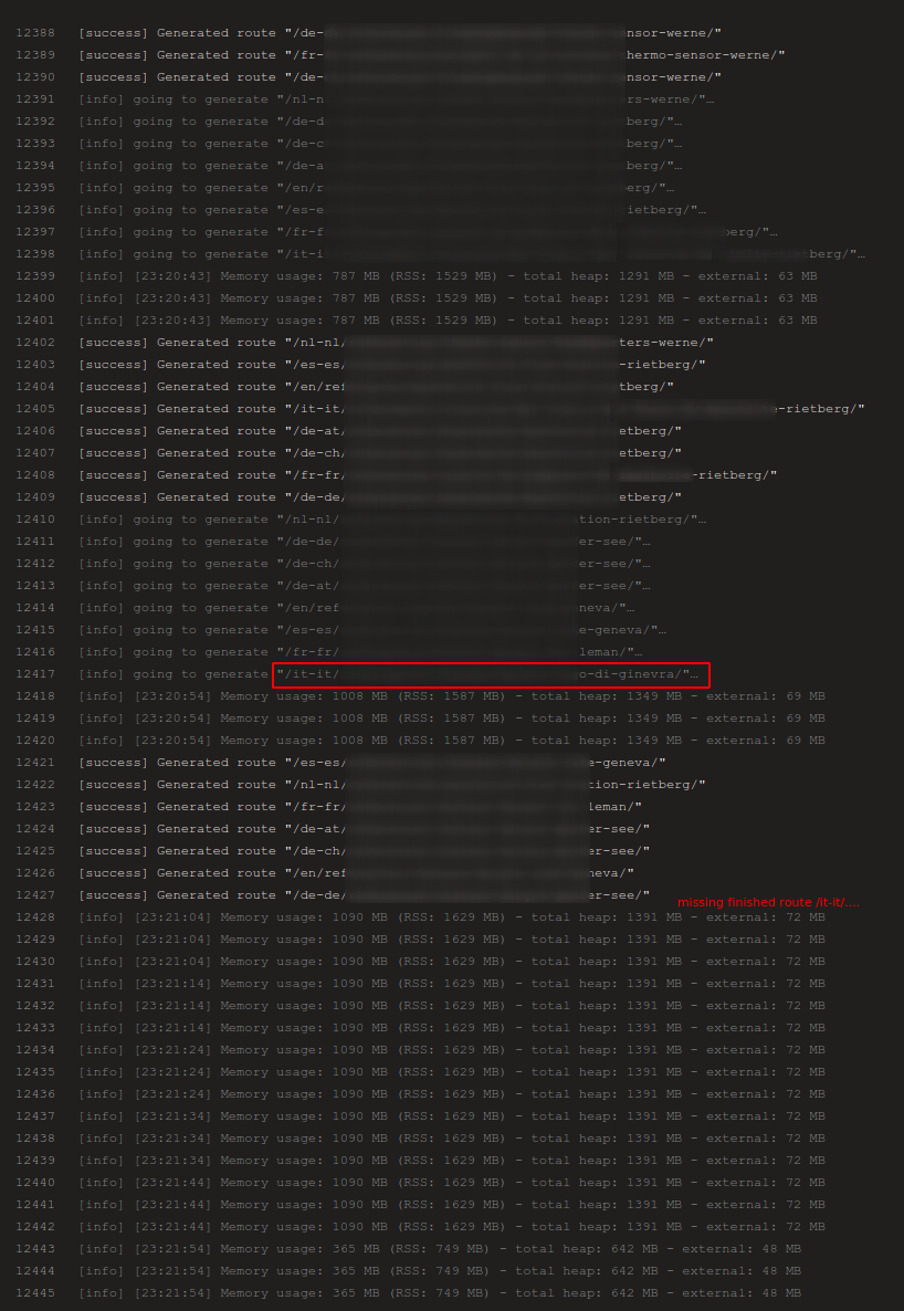 Static site generation gets stuck while generating random route · nuxt nuxt · Discussion #10137 ...
