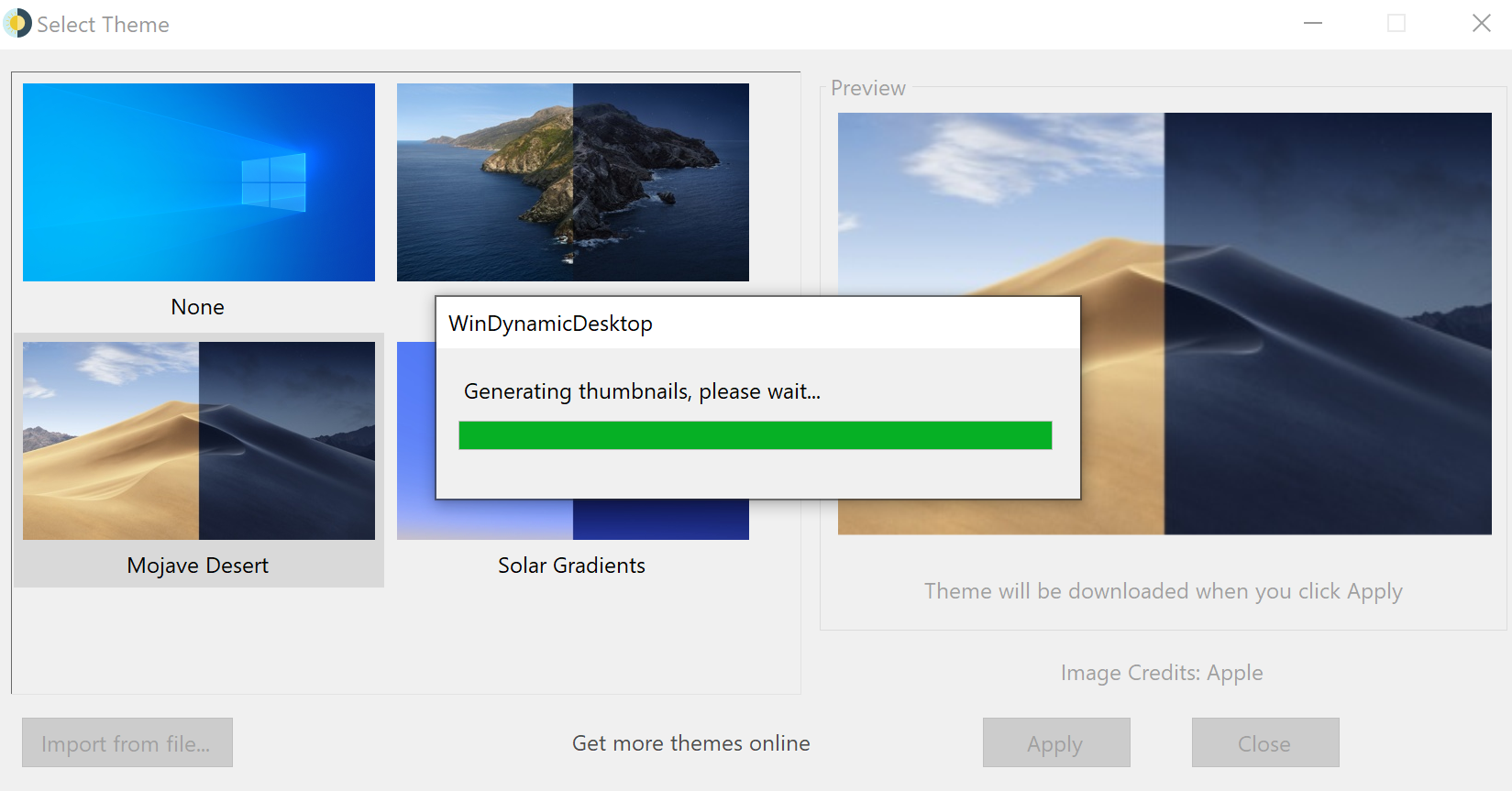 problem loading custom themes · Issue #208 · t1m0thyj/WinDynamicDesktop ...