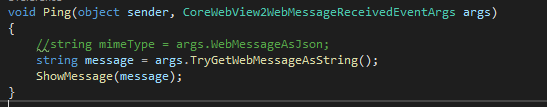 Question about accessing window.chrome.webview.postMessage from Angular · Issue #247 ...
