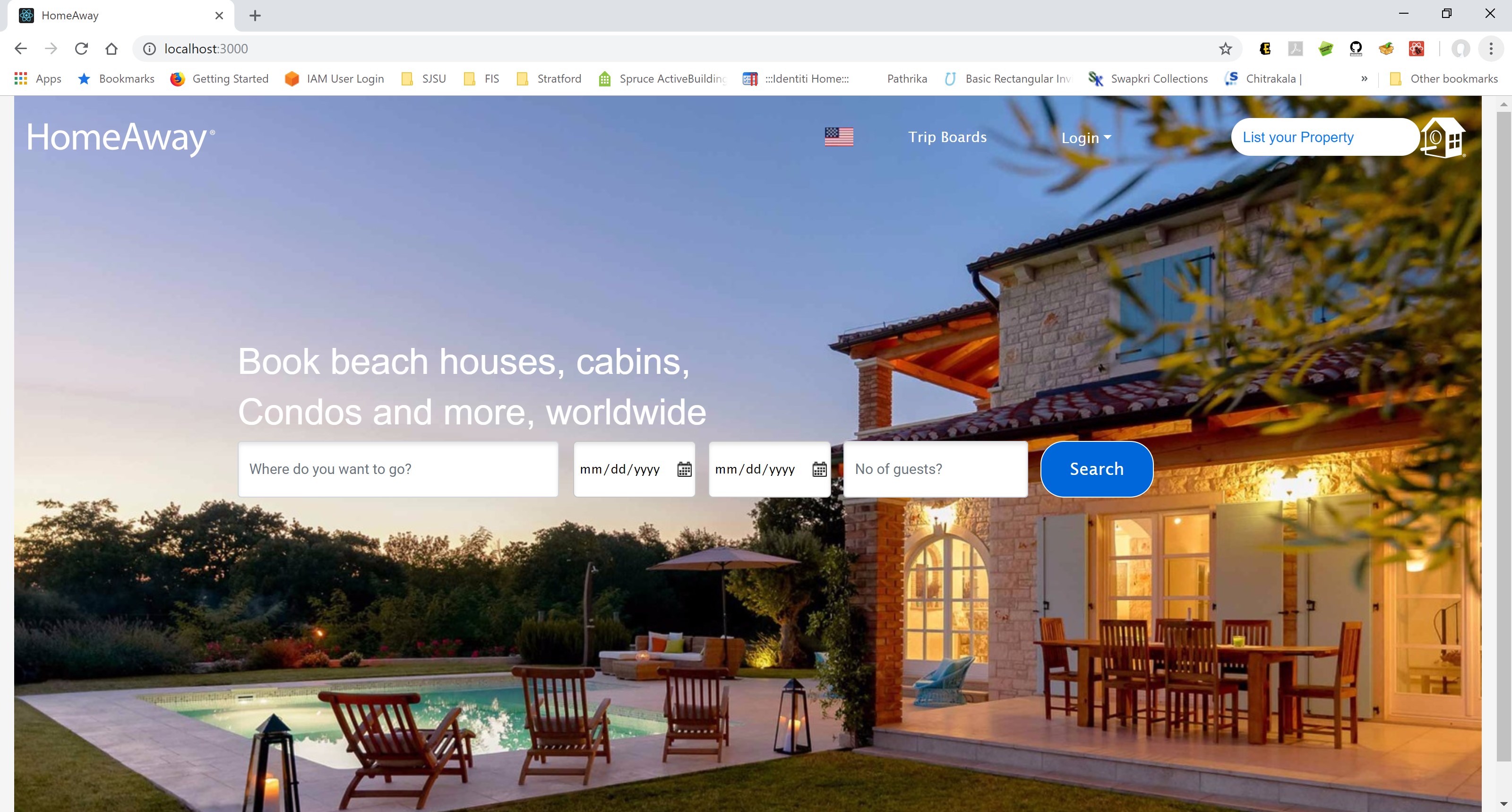 GitHub - sowmyagowri/HomeAway.com-Simulation-using-React-Node-and-MySQL: This was developed as a ...