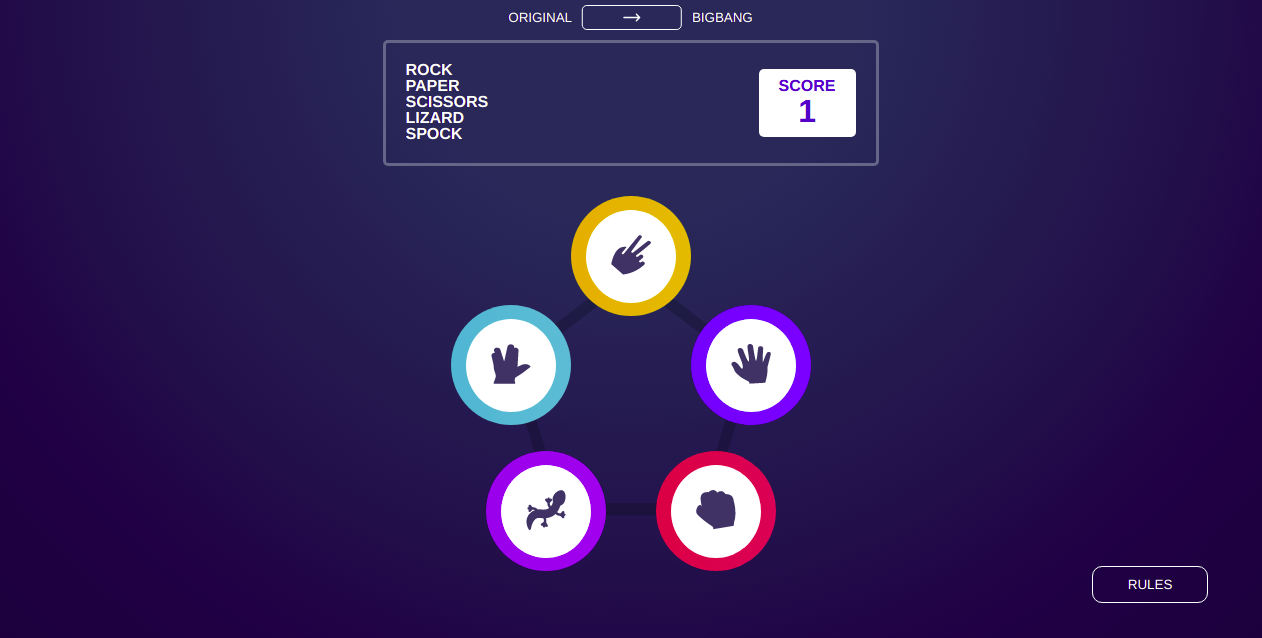 GitHub - Azyfy/rps-ls-game: Rock Paper Scissors / Lizard Spock game