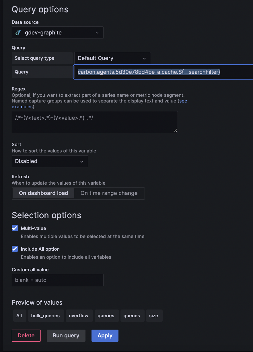 ${__searchFilter} seems to be broken for new/updated template variables · Issue #60688 · grafana ...