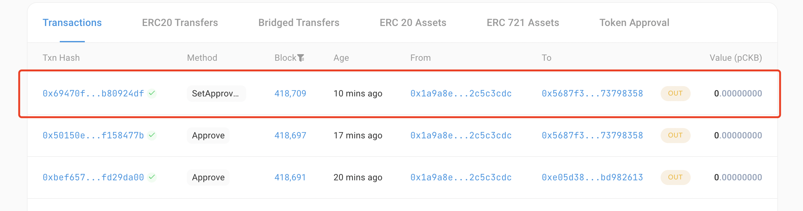 Approved ERC721 transactions cannot be revoked. · Issue #1030 · Magickbase/godwoken_explorer ...