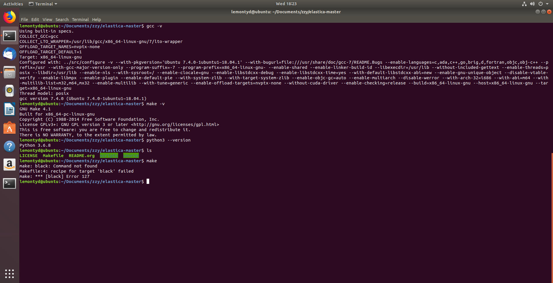 Makefile doesn't work · Issue #2 · mattialab/elastica · GitHub