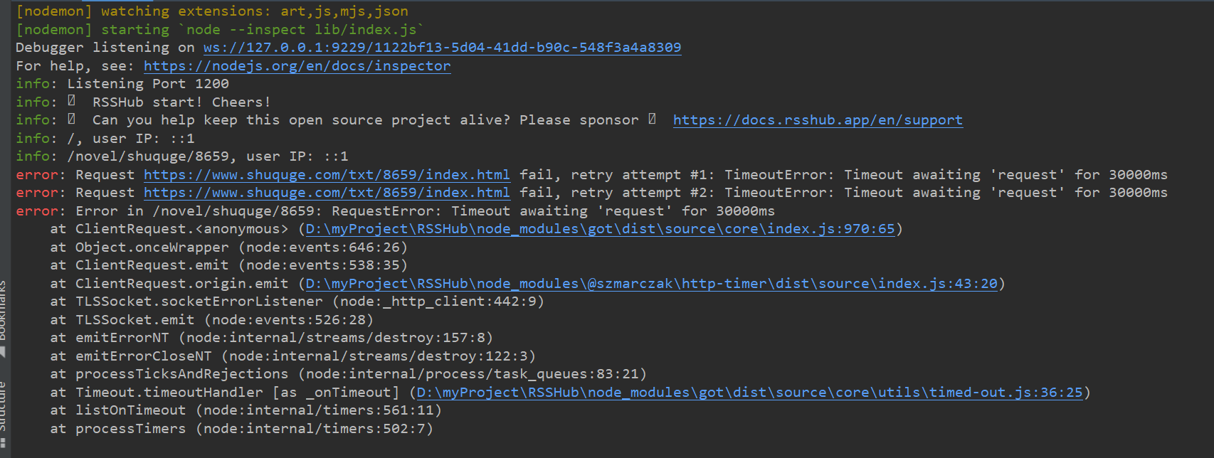 fix: 修复 书趣阁 路由失效 / fix shuquge route failure by ActonGen · Pull Request ...