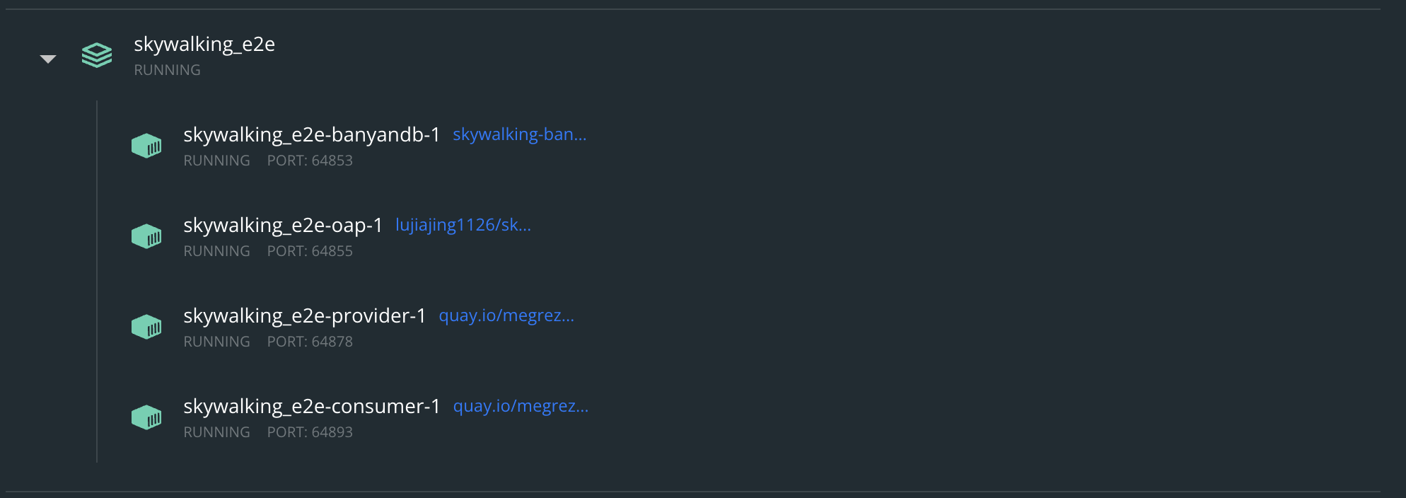 [Feature] [E2E-INFRA] Make skywalking-infra-e2e work with docker-compose V2 · Issue #8567 ...