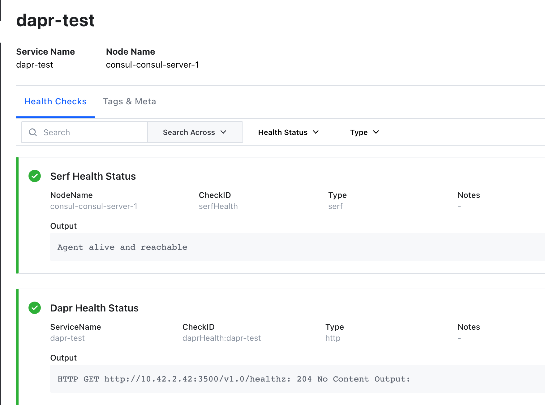 consul register health check error in k8s,cause by port 3500 binds on localhost · Issue #4869 ...