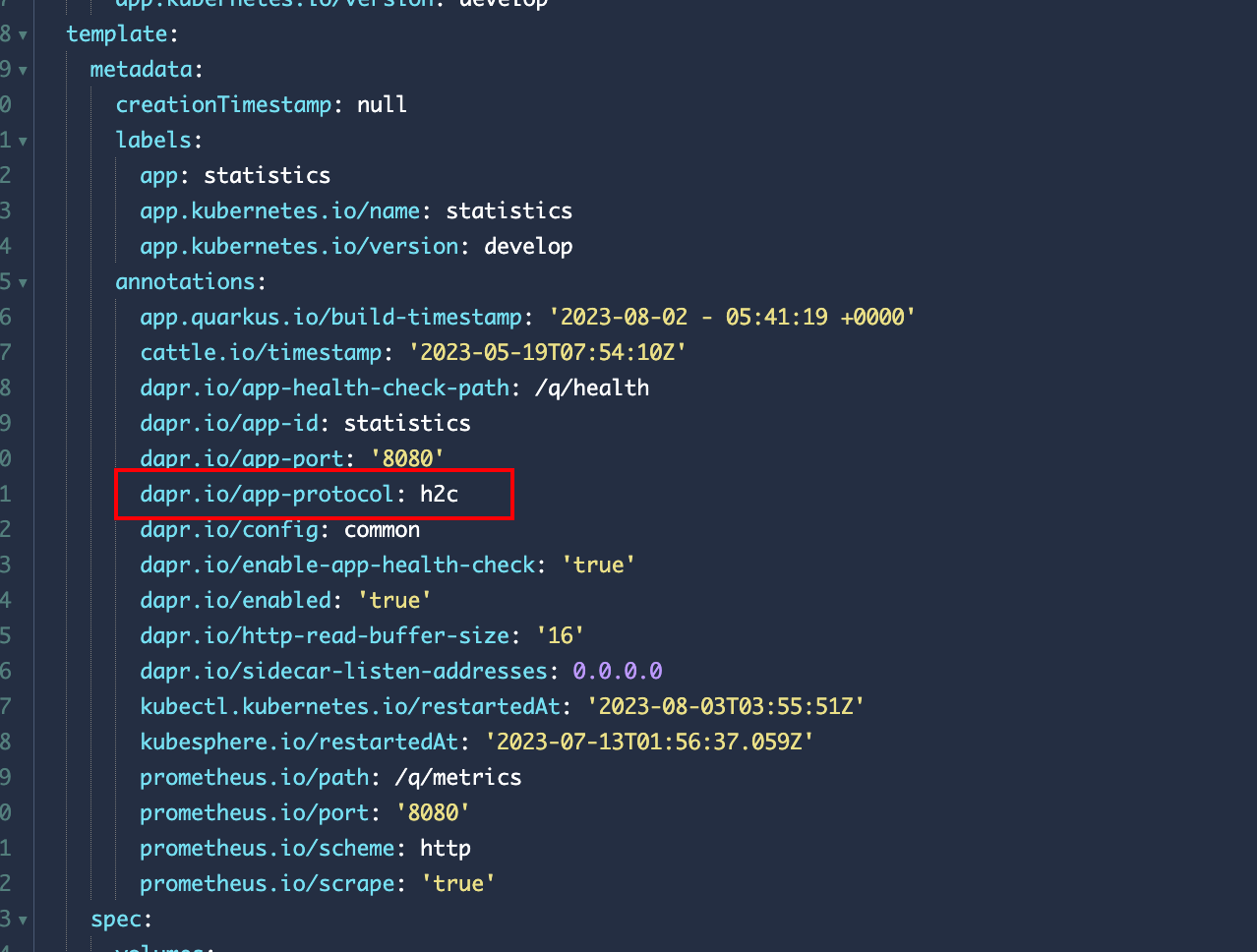 why Proto is HTTP/1.1 when dapr.io/app-protocol is h2c · Issue #6767 · dapr/dapr · GitHub
