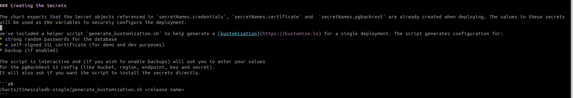 [Question] Does the repo is not in sync with chart · Issue #339 · timescale/helm-charts · GitHub
