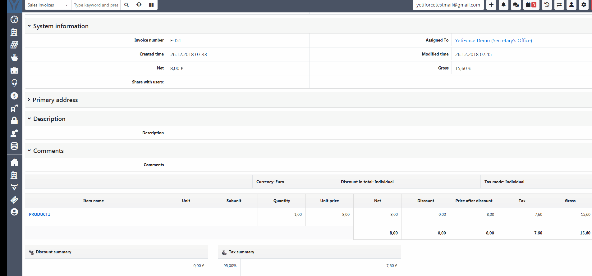 Rounding the amount · Issue #8903 · YetiForceCompany/YetiForceCRM · GitHub