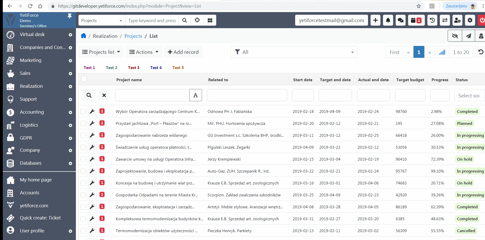 Gantt - Loading, please wait ??? · Issue #9856 · YetiForceCompany ...
