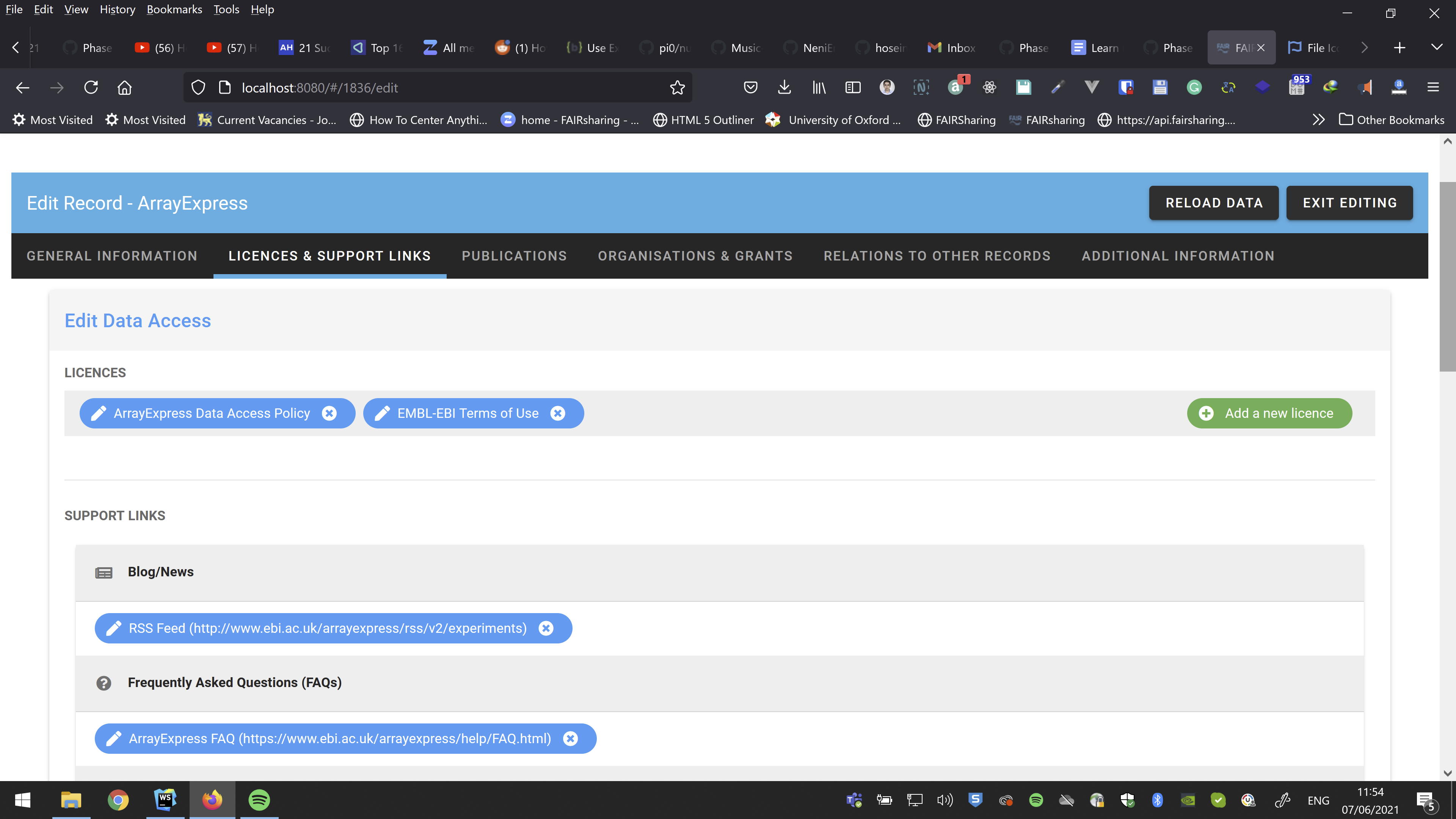 create a new support link is buggy · Issue #1031 · FAIRsharing/fairsharing.github.io · GitHub
