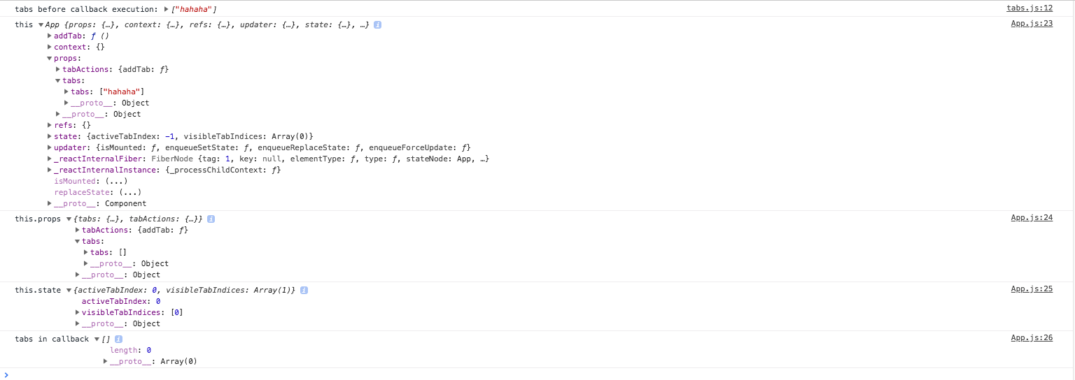Discussion Weird Behaviour When Trying To Access Updated Props In Callback Executed In Action 4611