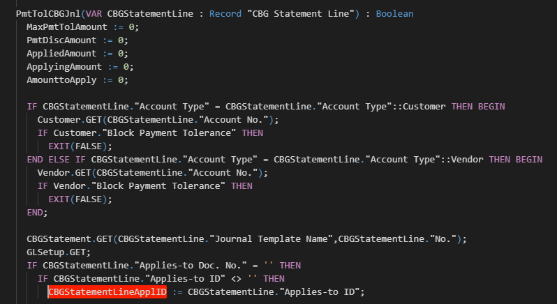 Bug in Dutch Telebanking (easy to fix) · Issue #5450 · microsoft/AL · GitHub
