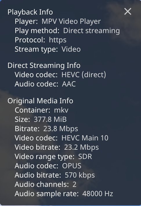 OPUS is transcoding · Issue #498 · jellyfin/jellyfin-media-player · GitHub