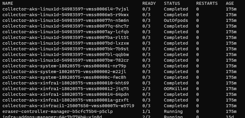 collector pods not got deleted · Issue #654 · eraser-dev/eraser · GitHub