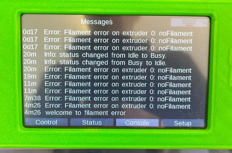 [Bug]: Error in the implementation of M591 · Issue #578 · Duet3D/RepRapFirmware · GitHub