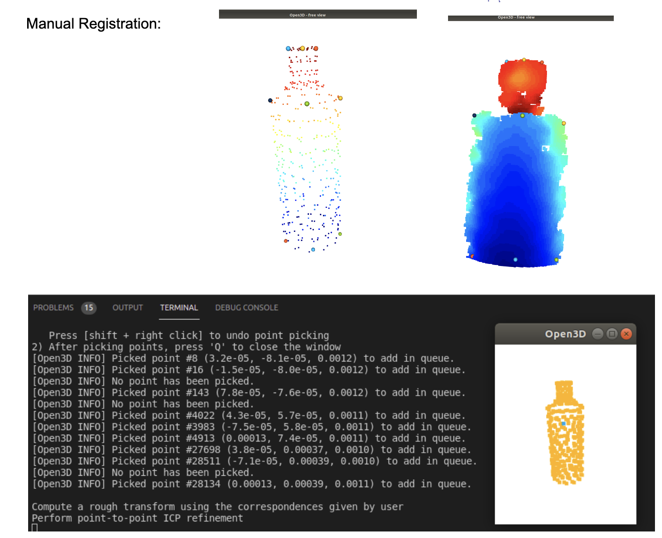 How to do Registration between RGB-D captured point cloud and CAD ...