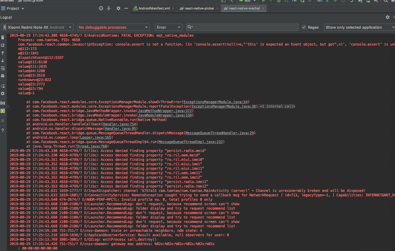 Android 正式版报错 · Issue 274 · Reactnativecnreact Native Pushy · Github