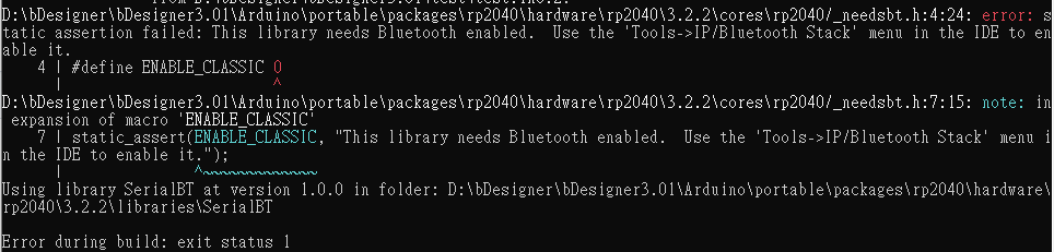 Pico2040w Bluetooth Problem · Issue 2241 · Arduinoarduino Cli · Github 