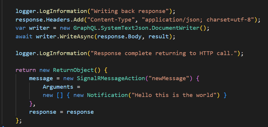 Microsoft Azure Functions Worker Extensions Signalrservice Value Cannot Be Null Parameter