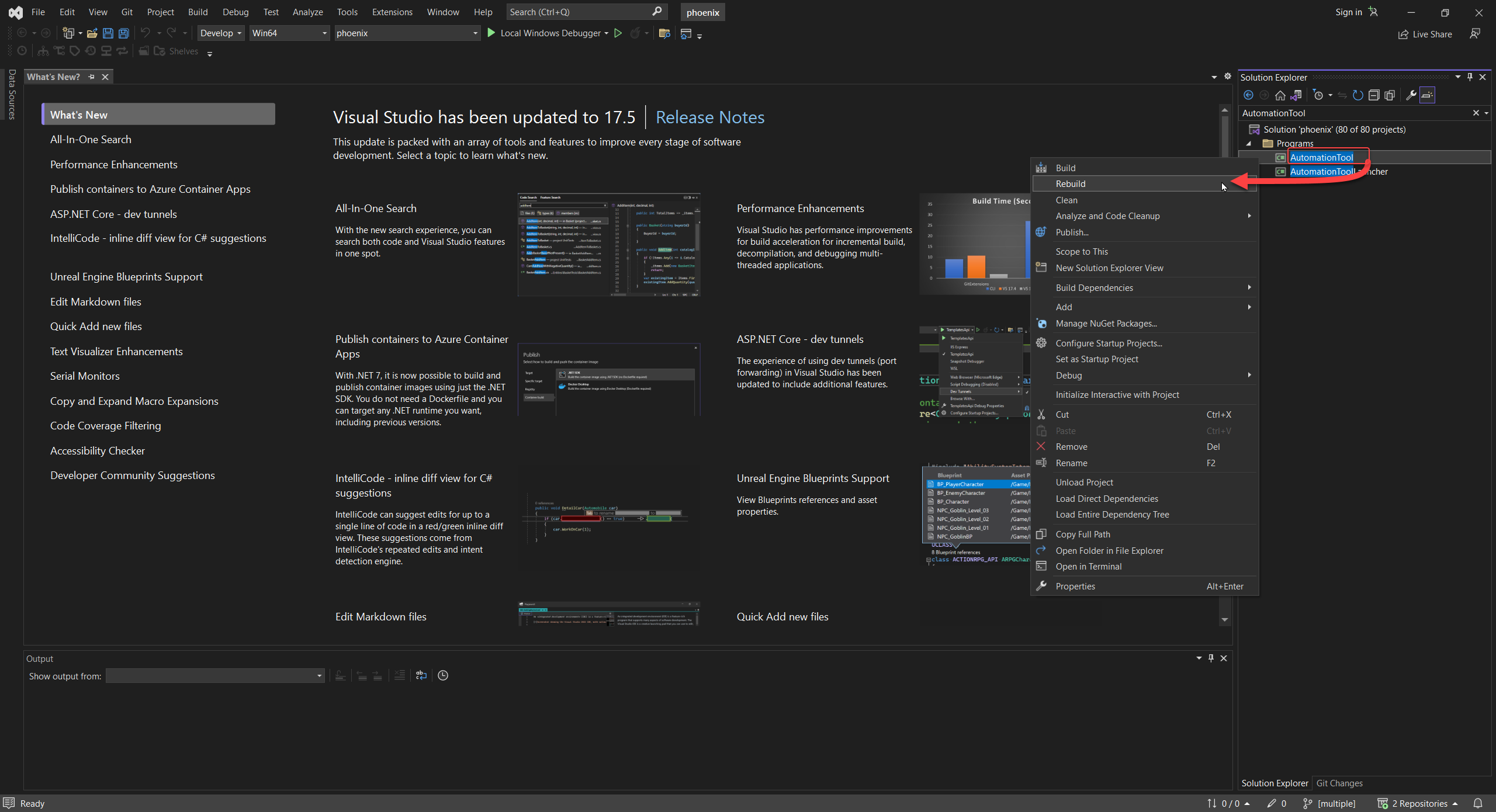uproject not launching after generating .sln · Issue #12 · narknon/PhoenixUProj · GitHub
