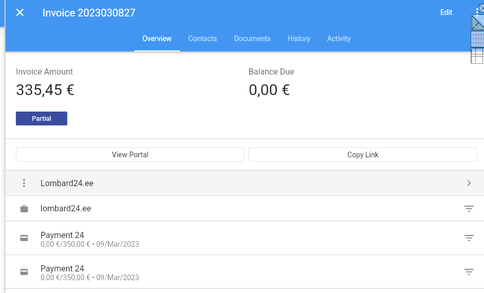 Some wierd issues about appling partial payments · Issue #8350 · invoiceninja/invoiceninja · GitHub