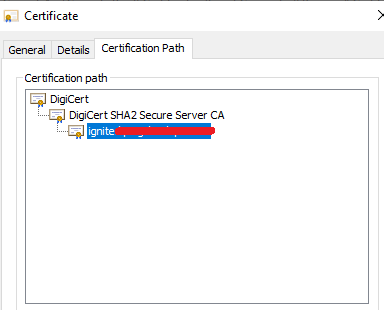 Unable to retrieve the actual certificate, secret only retrieving the ca signing certs. · Issue ...