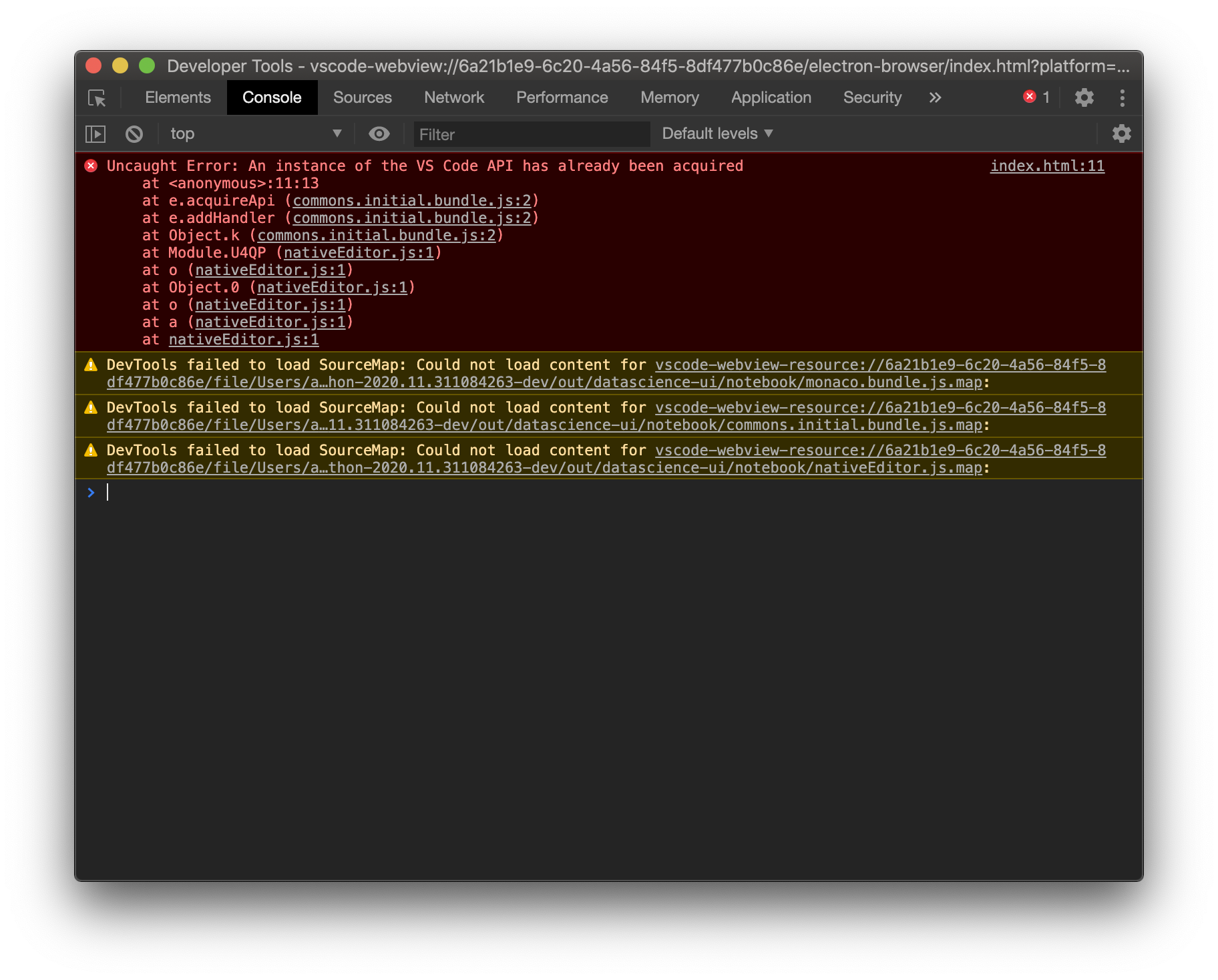 "Python: Create new blank Juypter notebook" shows a blank editor · Issue #500 · microsoft/vscode ...