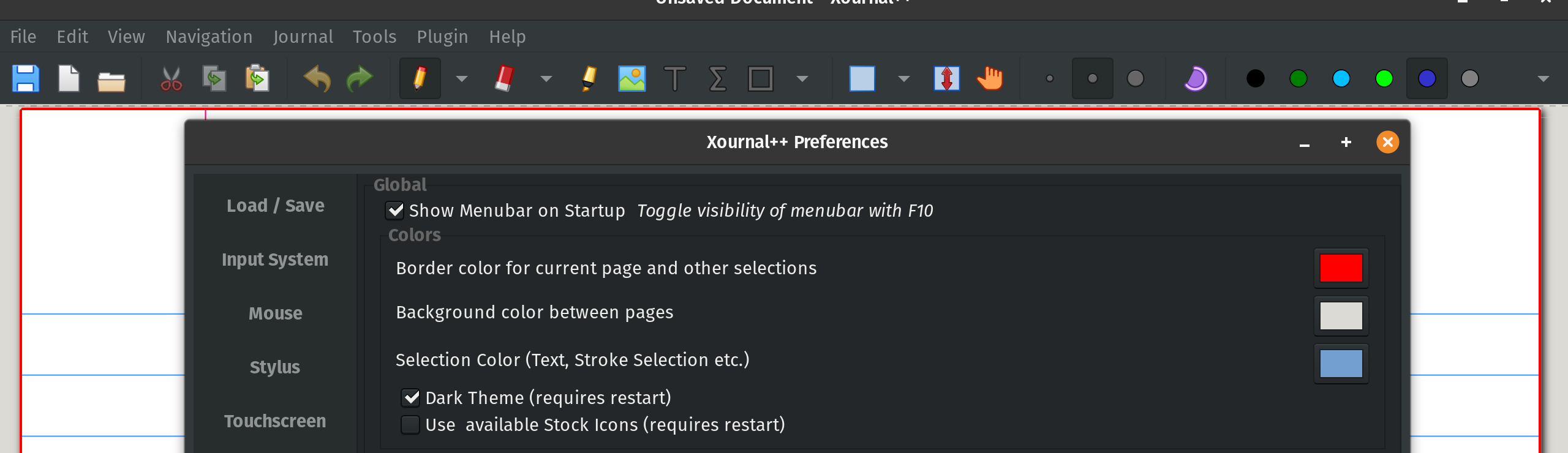 Dark Theme icons have poor contrast in Appimage as compared to .deb · Issue #3190 · xournalpp ...