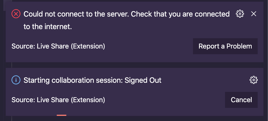 Vscode Liveshare Cannot Connect To The Server · Issue 3608 · Microsoft