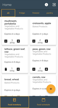 GitHub - soumya225/food_waste: Flutter application for food expiry tracking with item-based food ...
