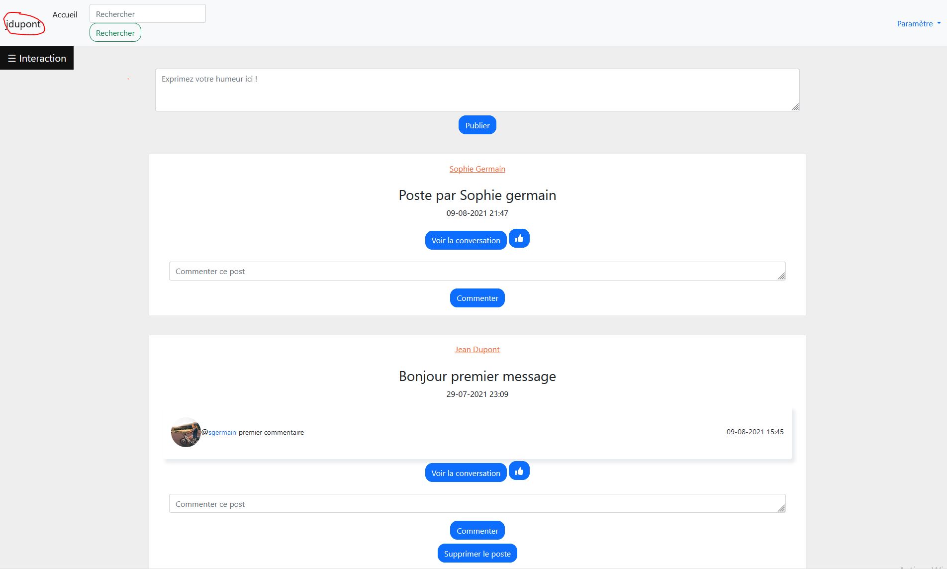 GitHub - vrakoto/php-reseaux-sociaux: Site web agissant comme un réseau social assez classique ...