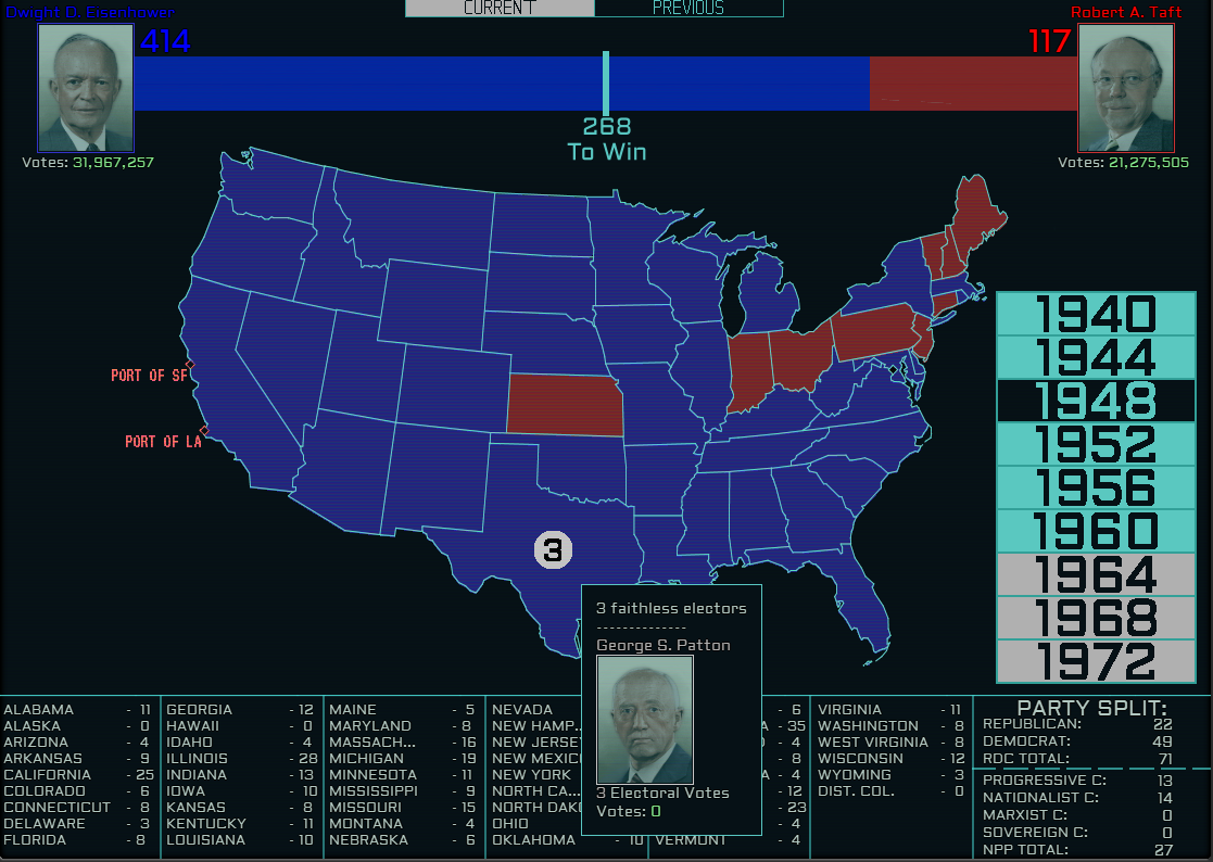 United States - Missing Patton voters for 1948 election. · Issue #1165 ...