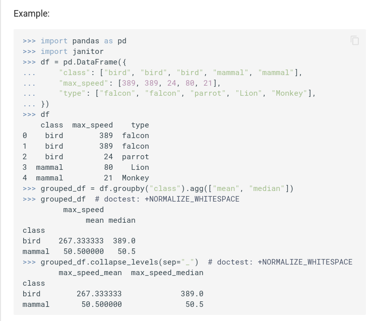 Comments In The Examples · Issue 1000 · Pyjanitor Devs Pyjanitor · Github