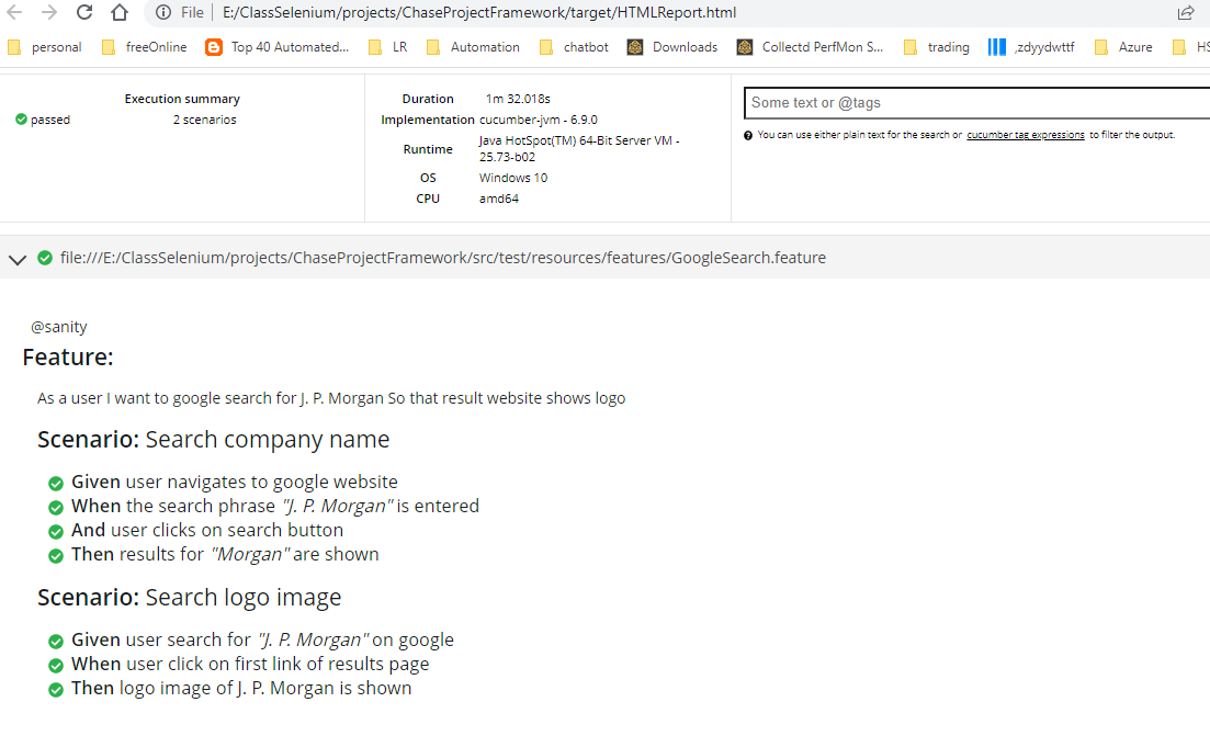 GitHub - jaiP123/ChaseProjectFramework