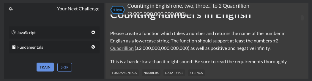 Katas with long names are not displayed correctly · Issue #2329 · codewars/codewars.com · GitHub