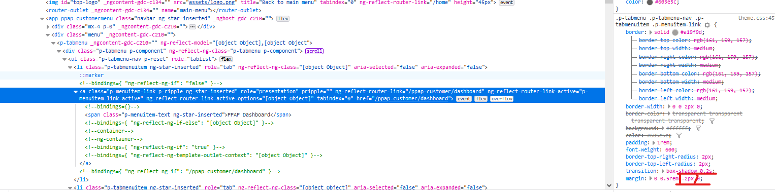 Tabmenu with Fluent UI Light theme shows vertical scroll bars · Issue #10341 · primefaces ...