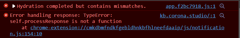 Hydration completed but contains mismatches when using Github pages Hydration completed but contains mismatches when using Github pages