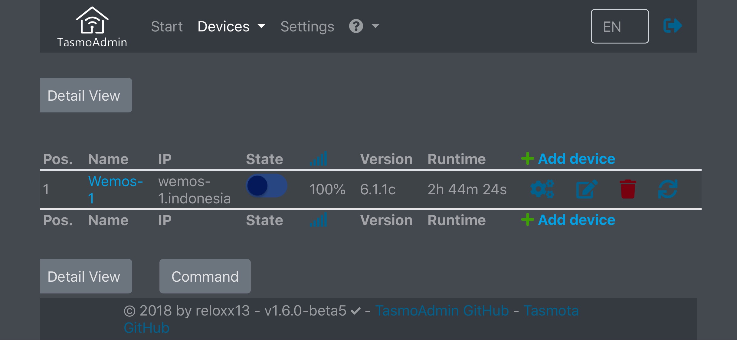 Only Buttons Displayed When Accessing List From Mobile · Issue 211 · Tasmoadmintasmoadmin · Github 4956