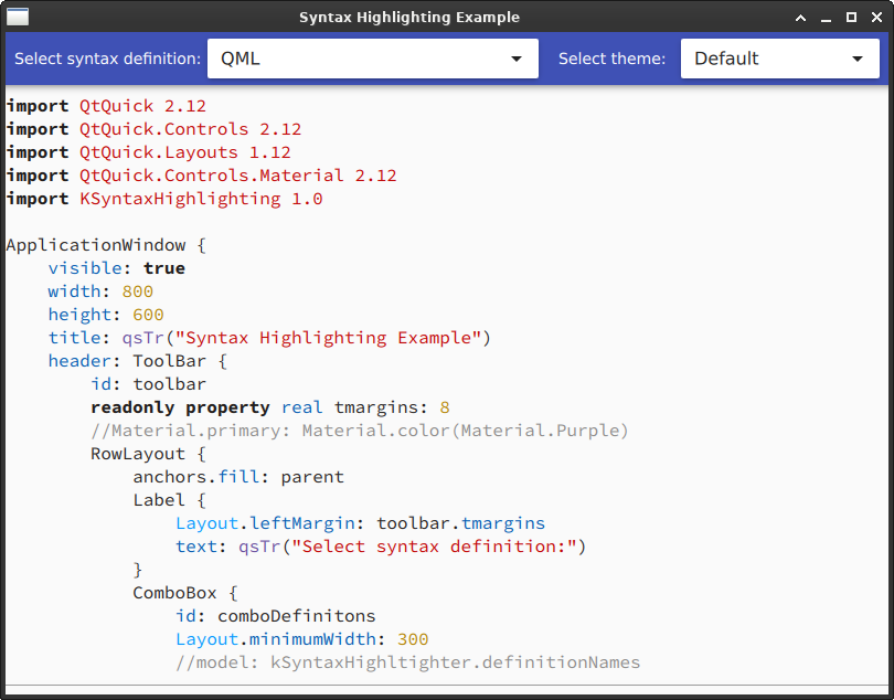 GitHub - schnitzeltony/ksyntax-highlighting-wrapper: Meta-Object ...