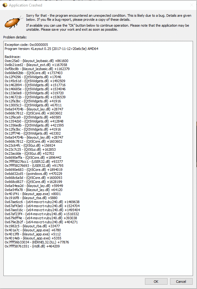 KL Layout while importing Gerber crashes KL layout · Issue #76 · KLayout/klayout · GitHub