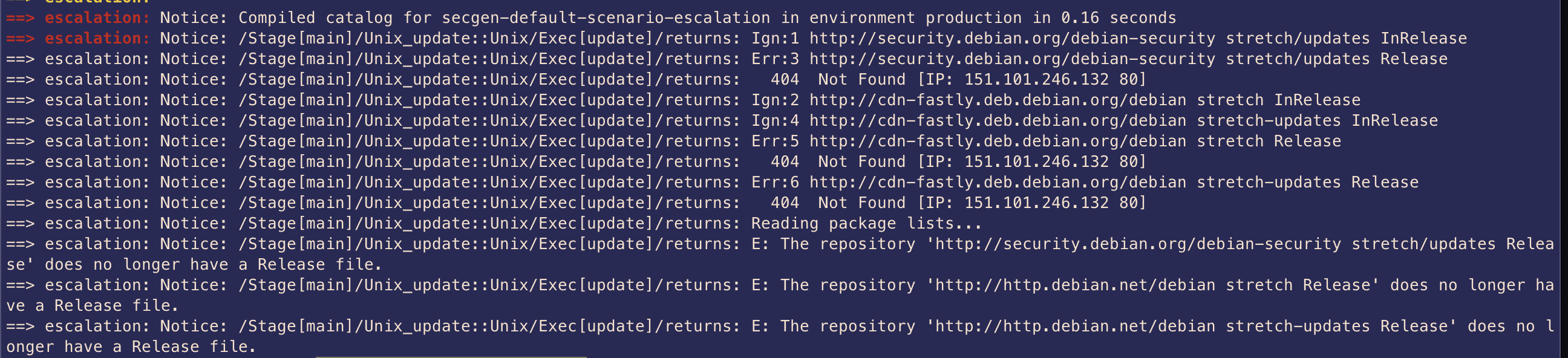Vagrant Unable To Provision Vm Apt Get Update Fix Missing Error · Issue 292 · Cliffesecgen 3385